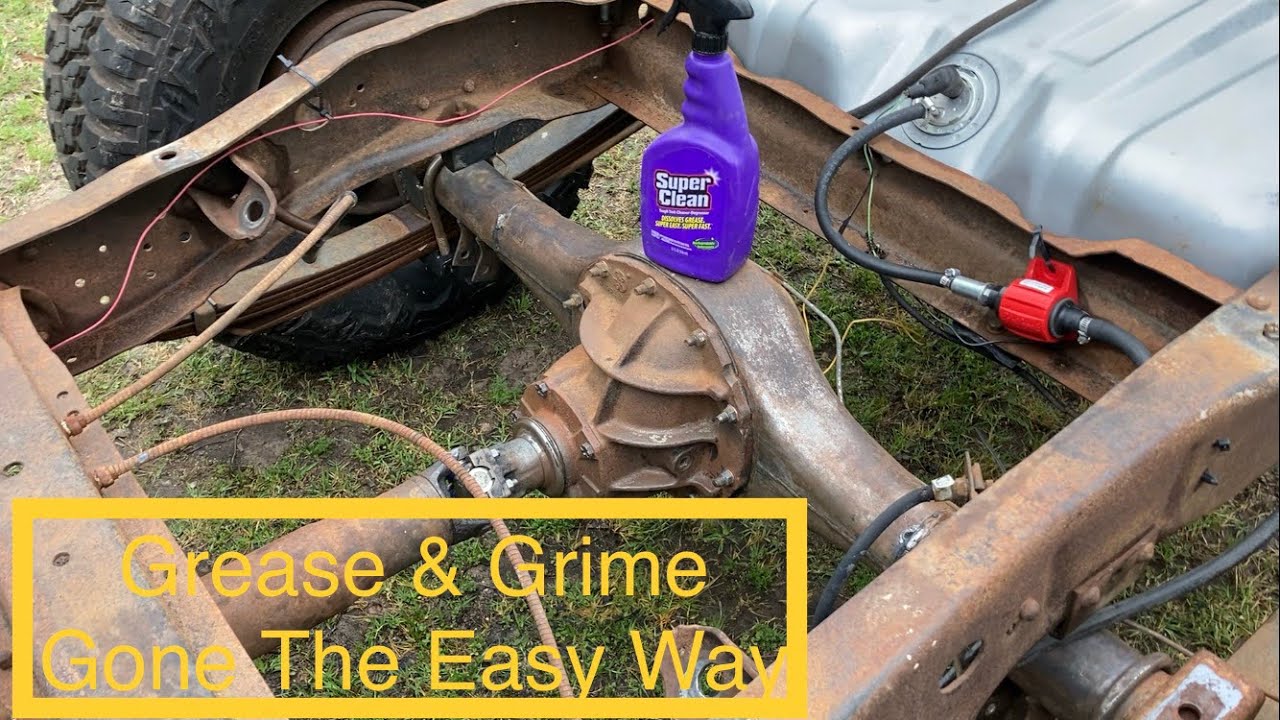 Remove Grease & Grime In Minutes - 46 YEARS of Buildup GONE - DIY & How ...