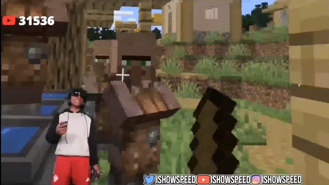 IShowSpeed Plays Minecraft VR (Full Video) - YouTube