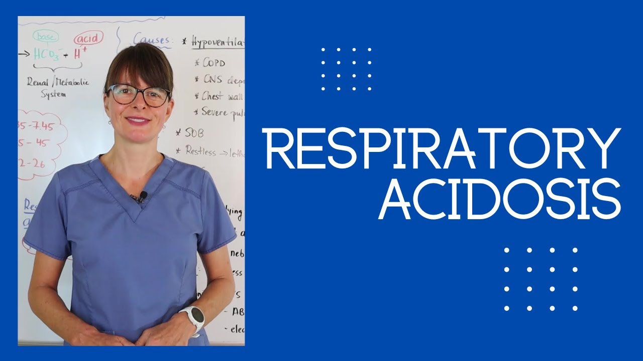 Respiratory Acidosis #homeostasis #nursing #nursingstudent - YouTube