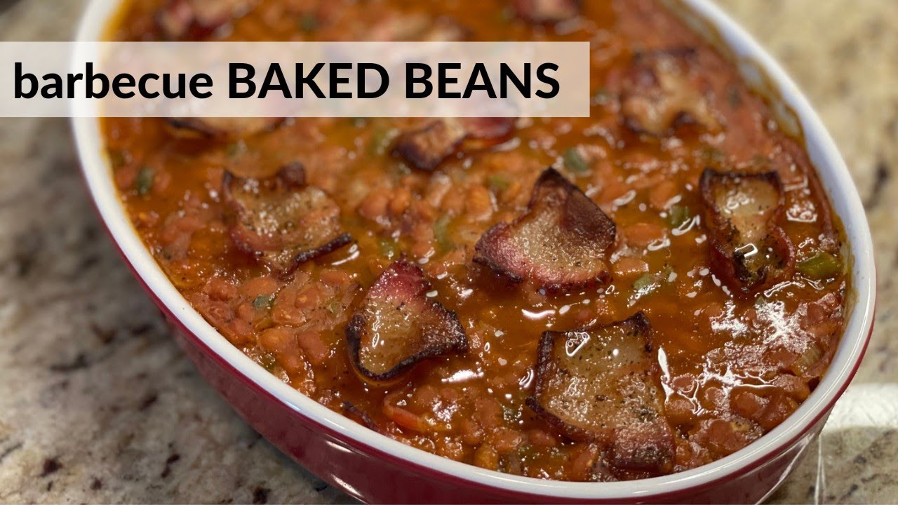 The Best BBQ Baked Beans! #bbq - YouTube