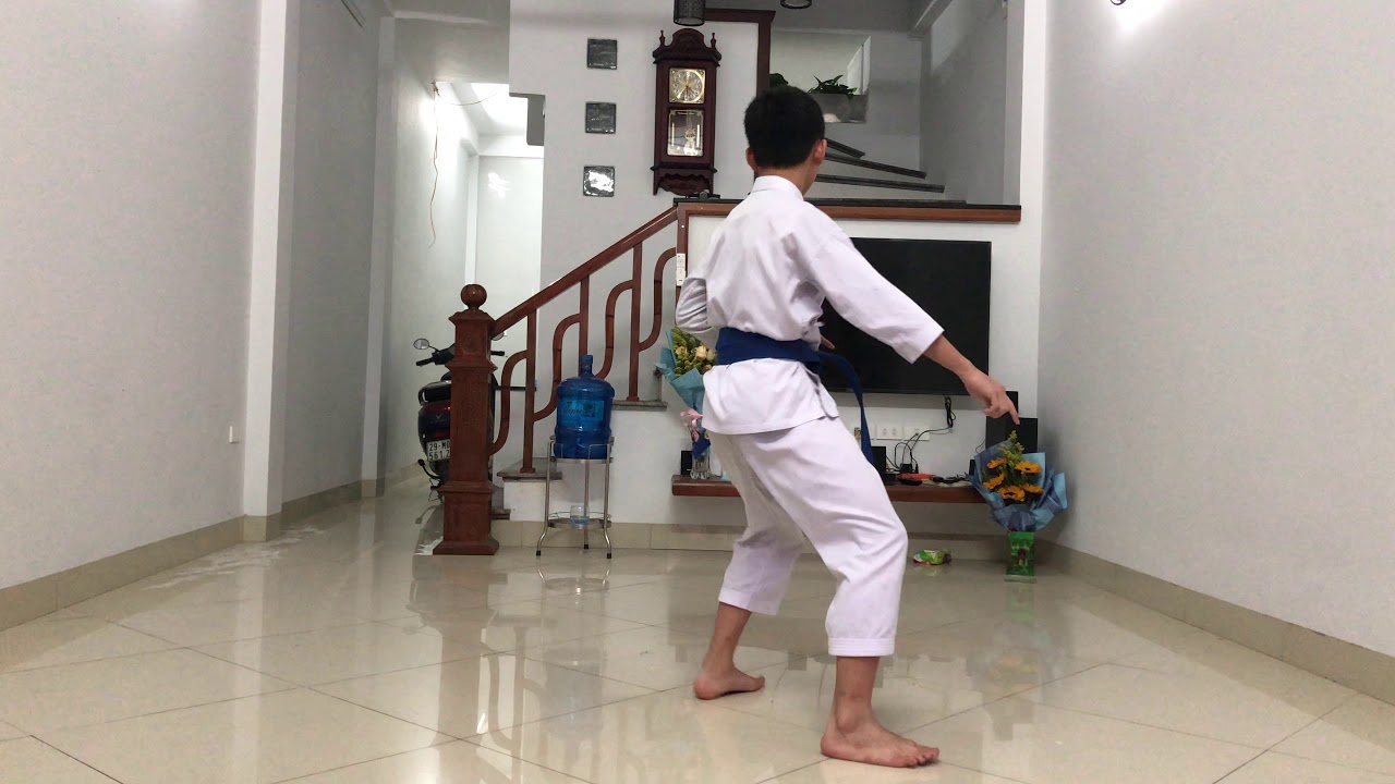 KARATE KATA - ANNAN DAI [ HƯỚNG DẪN HỌC - BY: HOÀNG MINH ] - YouTube