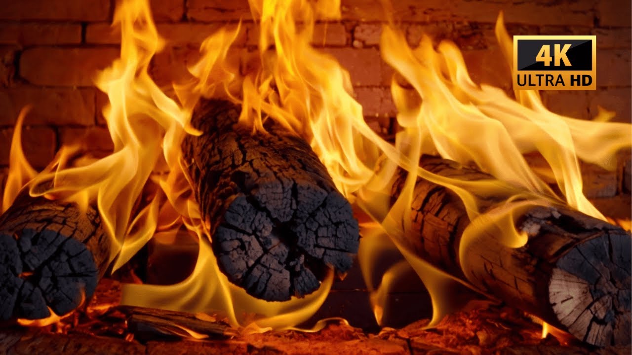 Cozy Fireplace 4K No Ads - Ultra HD Fire Ambience for Deep Relaxation ...