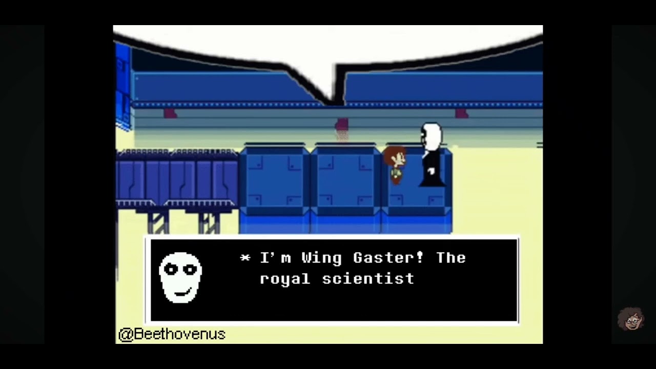 I'm wing Gaster, the royal scientist! - YouTube