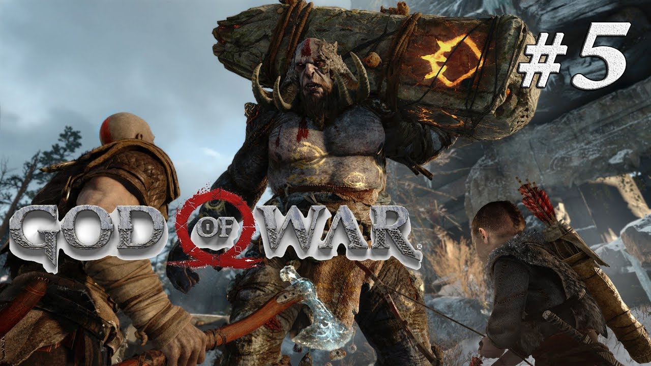 GOW: #5 СХВАТКА С ГИГАНТСКИ ОГЪР! - YouTube