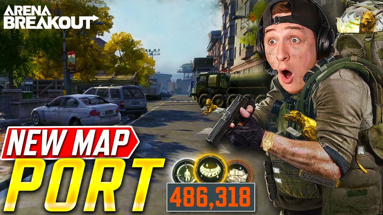 NEW MAP "PORT" GAMEPLAY - ARENA BREAKOUT (BETA) - YouTube