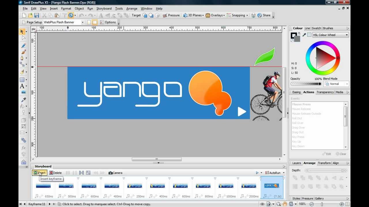 DrawPlus X5/X6 - Intro to Keyframe Animation - YouTube
