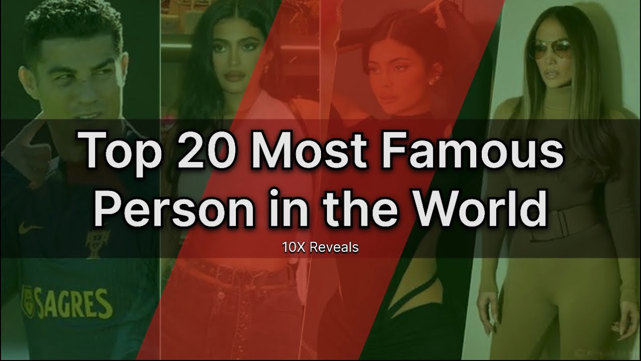 Icons Through Time | Top 20 Most Famous People in the World | 2024 ...