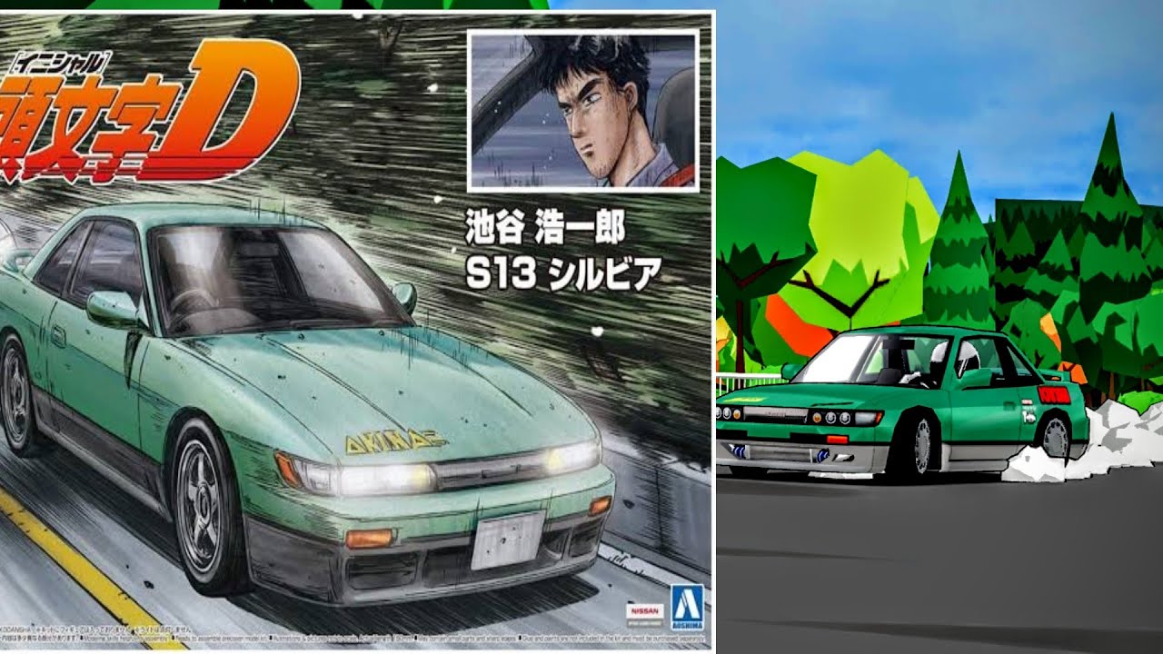 Fr Legends livery INITIAL D S13 Livery no password - YouTube