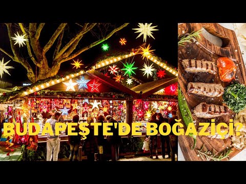 Macaristan'da Türk Restoranı Boğaziçi Ujbuda Christmas Market