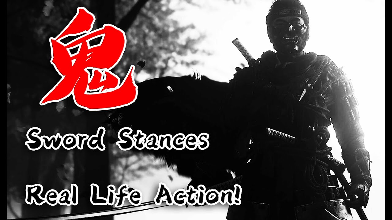 Ghost of Tsushima - Real Life Action! All sword stances! - YouTube