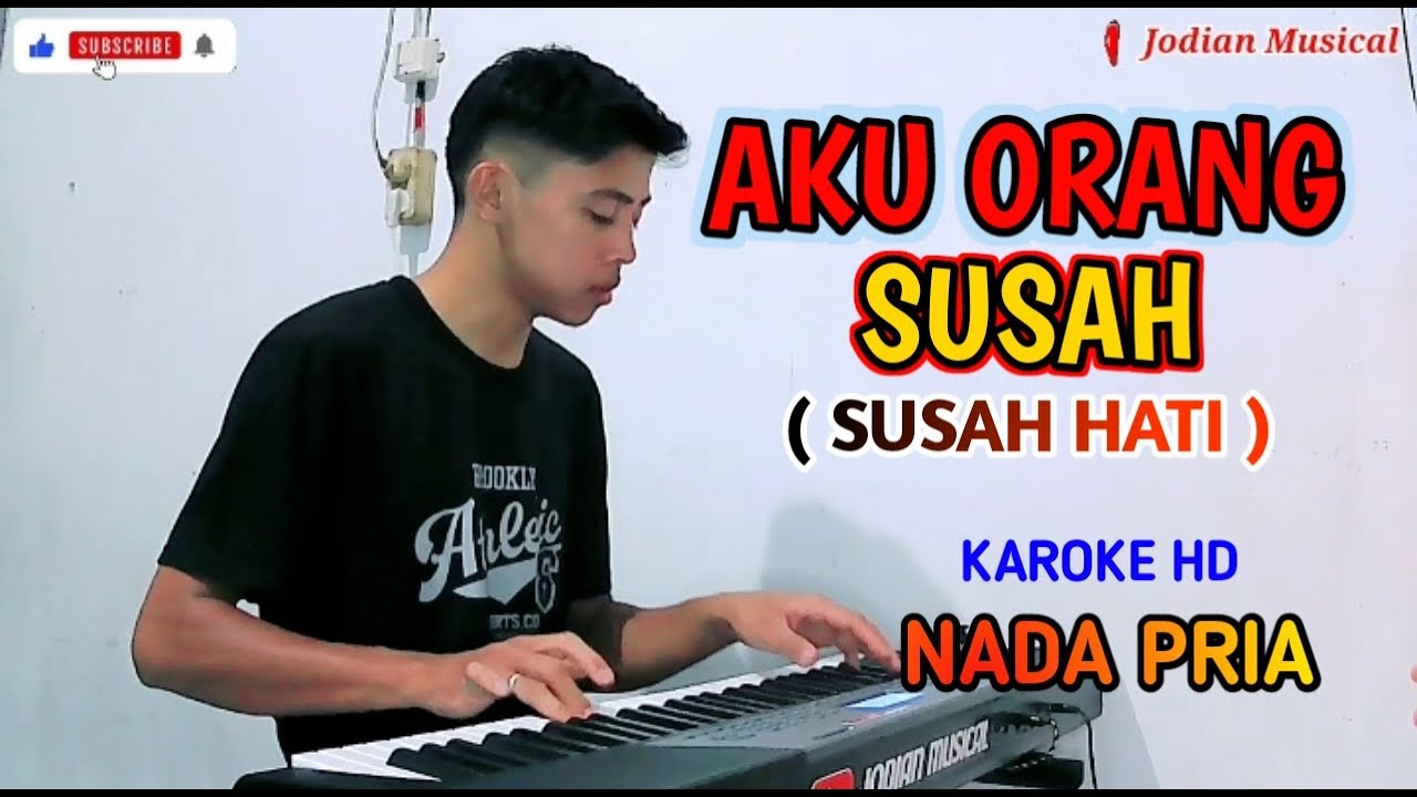 SUSAH HATI ( AKU ORANG SUSAH ) Meggy Z • DANGDUT KAROKE HD KN7000 ...
