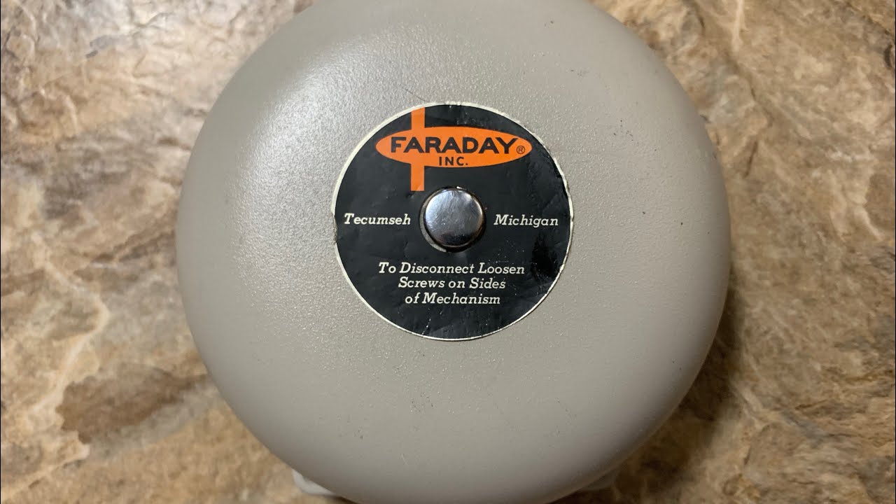 (Perfect School Bell Sound Effect) Faraday 3430 6” Bell - YouTube