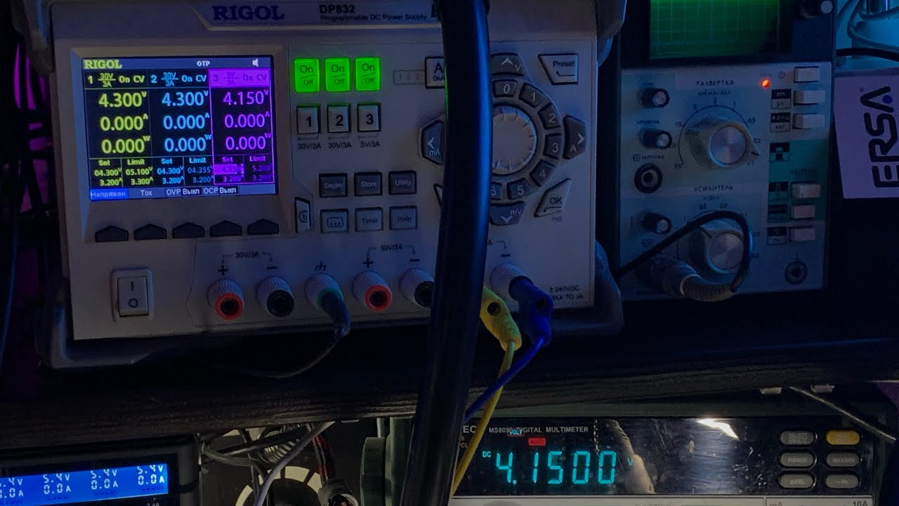 RIGOL DP832 (DP800 Series) Calibration Process - YouTube