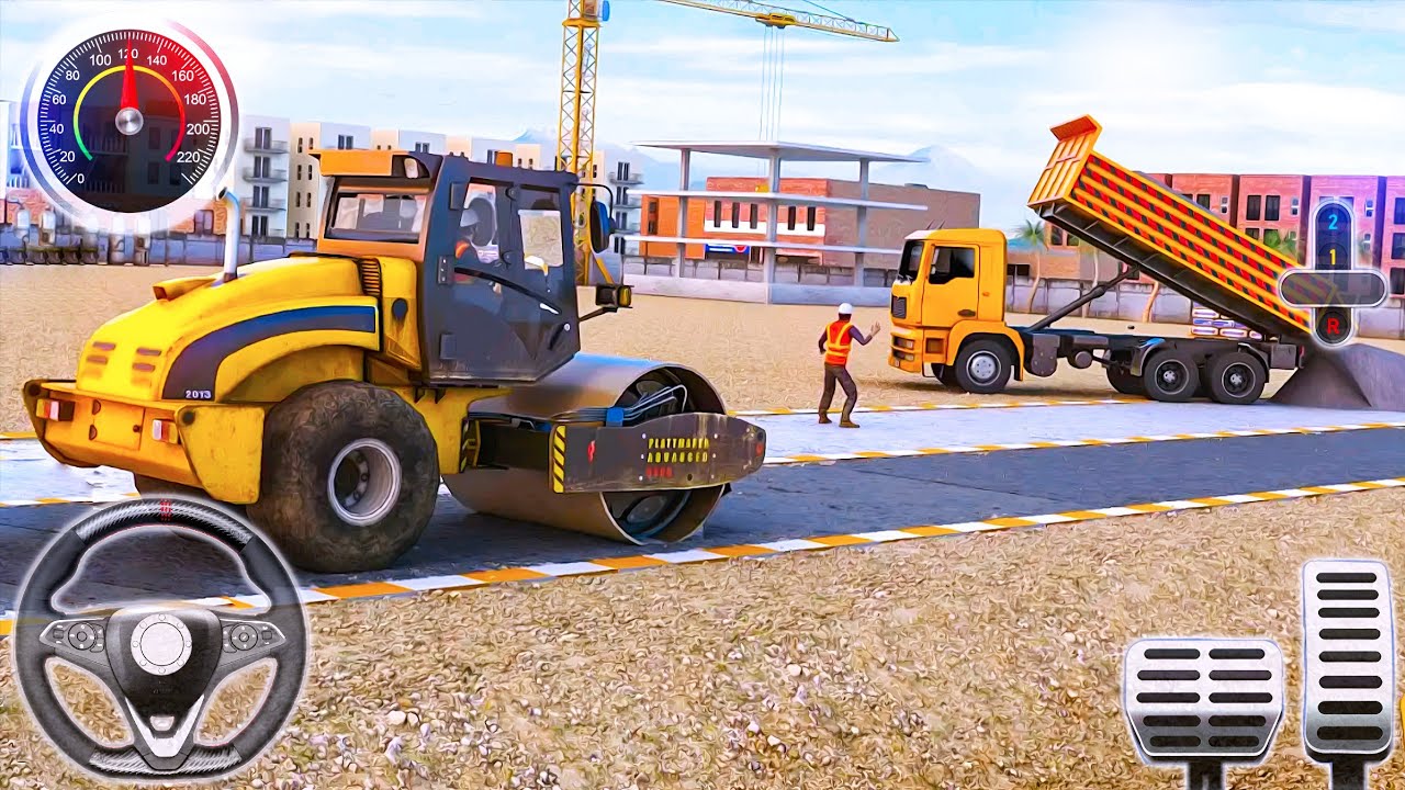Heavy Bridge Construction Simulator 3D - Road Construction Simulator ...