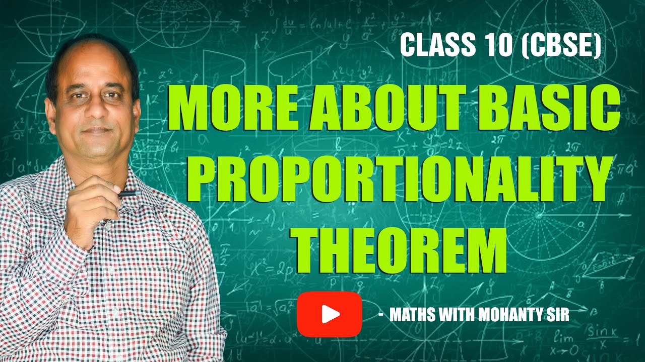 More about Basic Proportionality Theorem ll Class-10 Maths ll Triangles - YouTube