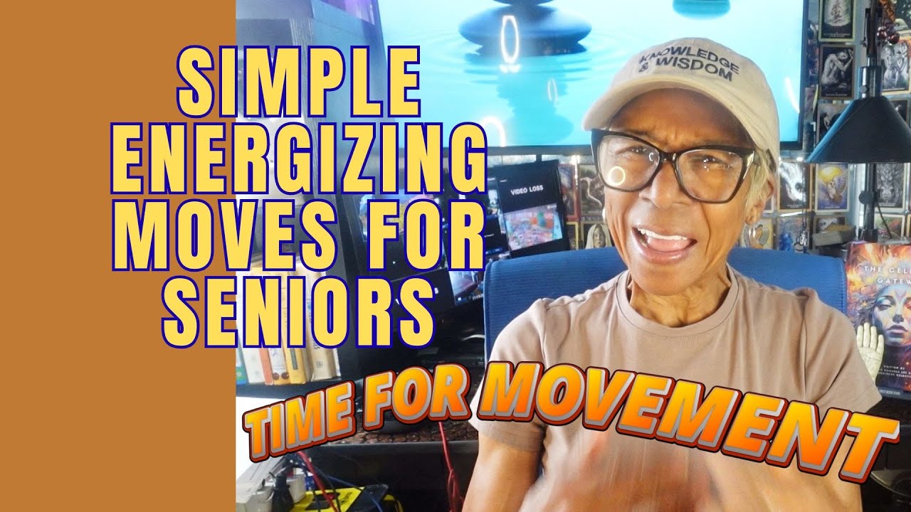 SIMPLE ENERGIZING MOVES FOR SENIORS: SEATED EXERCISE, MEDITATIONS ...
