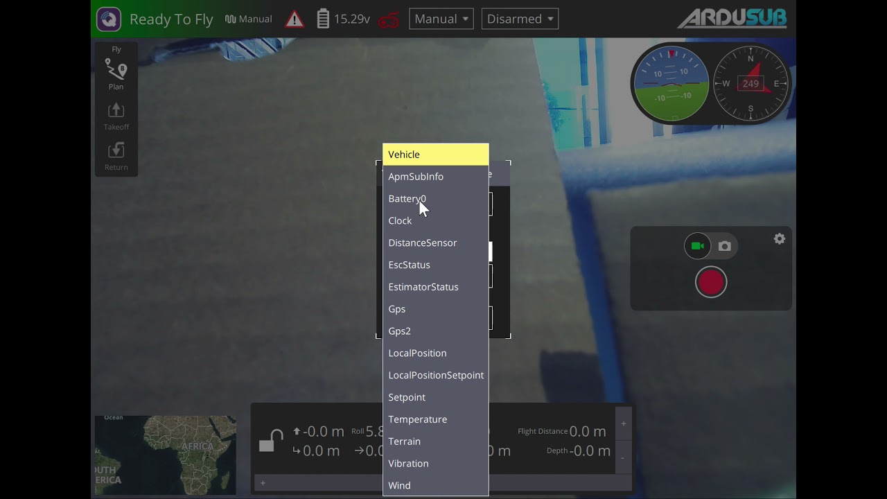 Changing QGroundControl 4.1 telemetry overlay - YouTube
