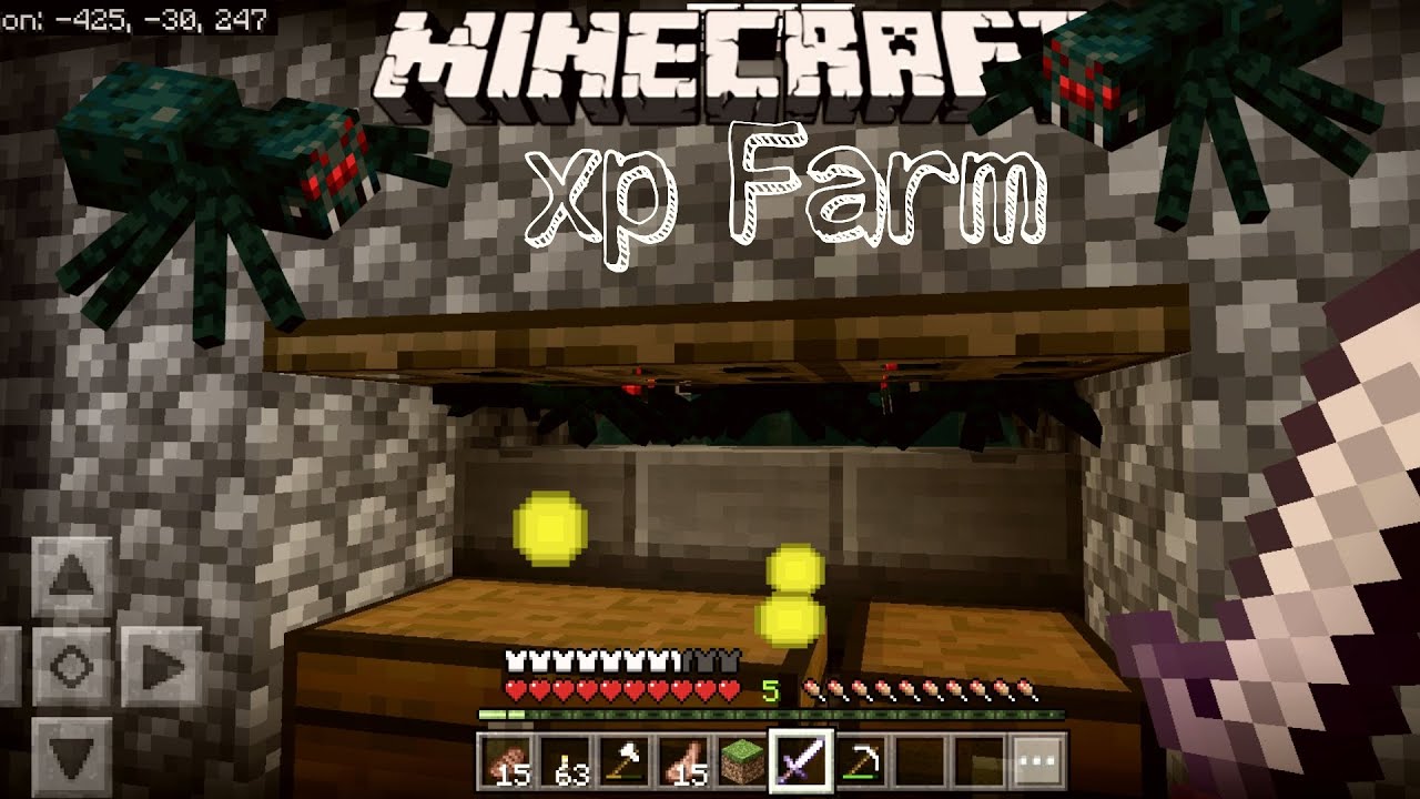 How to Start Your Own Spider xp Farm | Minecraft Survival - YouTube