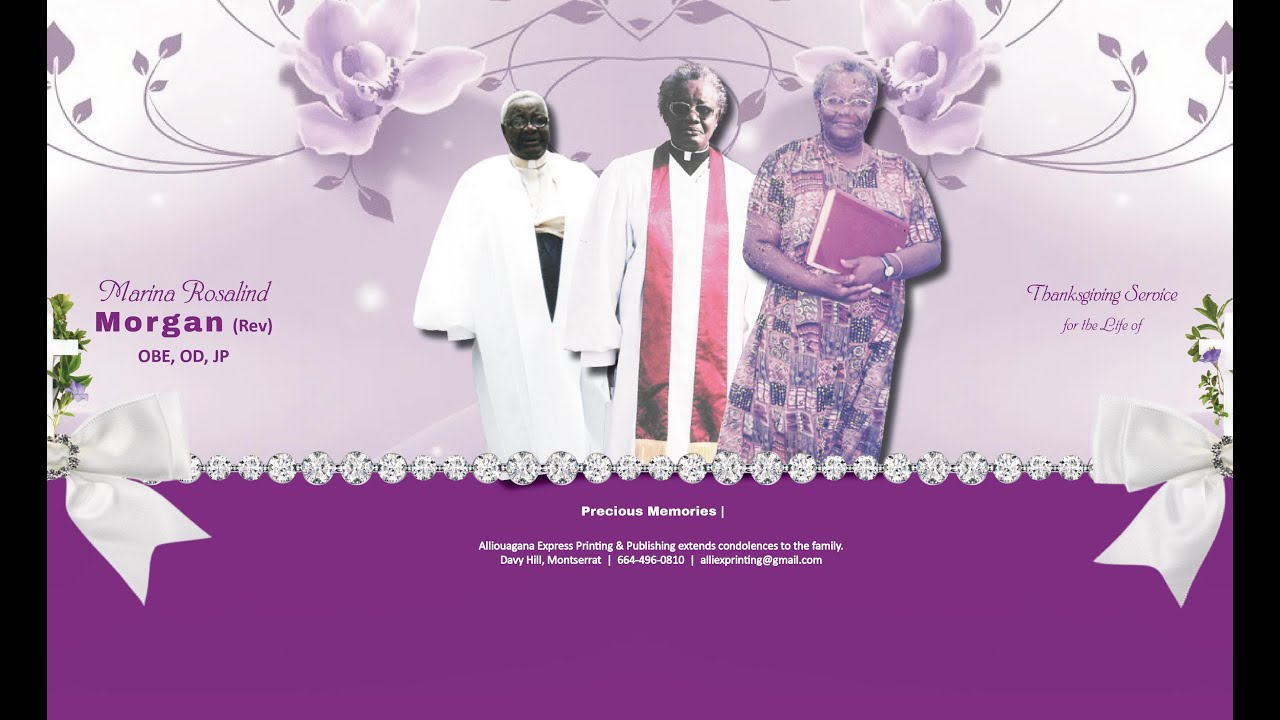 Thanksgiving Service for the Life of Rev. Marina Rosalind Morgan OBE ...