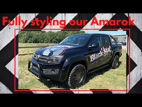 VW Amarok MODS! - Wide Arches, Hydro Dipping, BIG WHEELS & TYRES ...