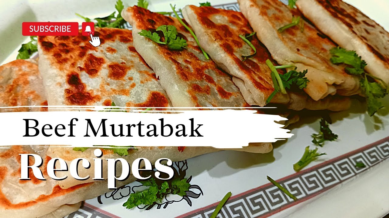 Malaysian style beef murtabak|| Murtabak recipe|| Homemade murtabak ...