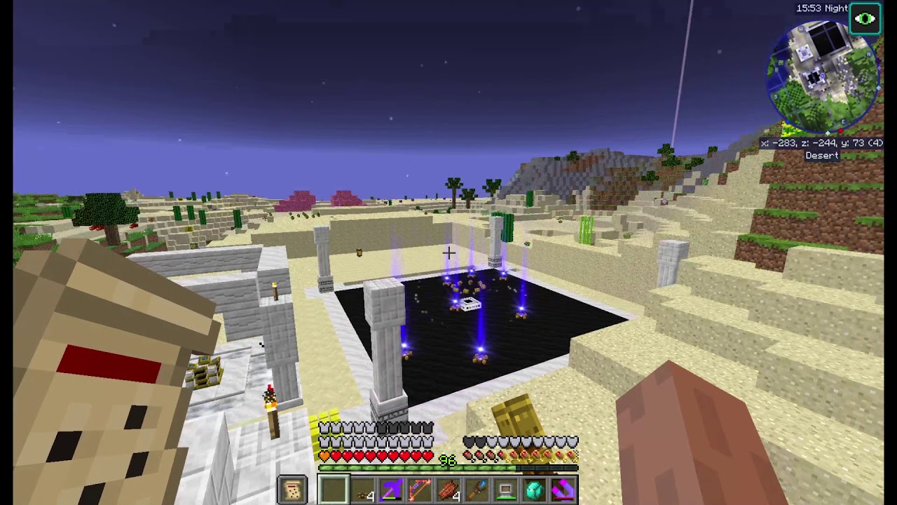 #21.3 2019 New year minecraft (сохренение экспы) - YouTube