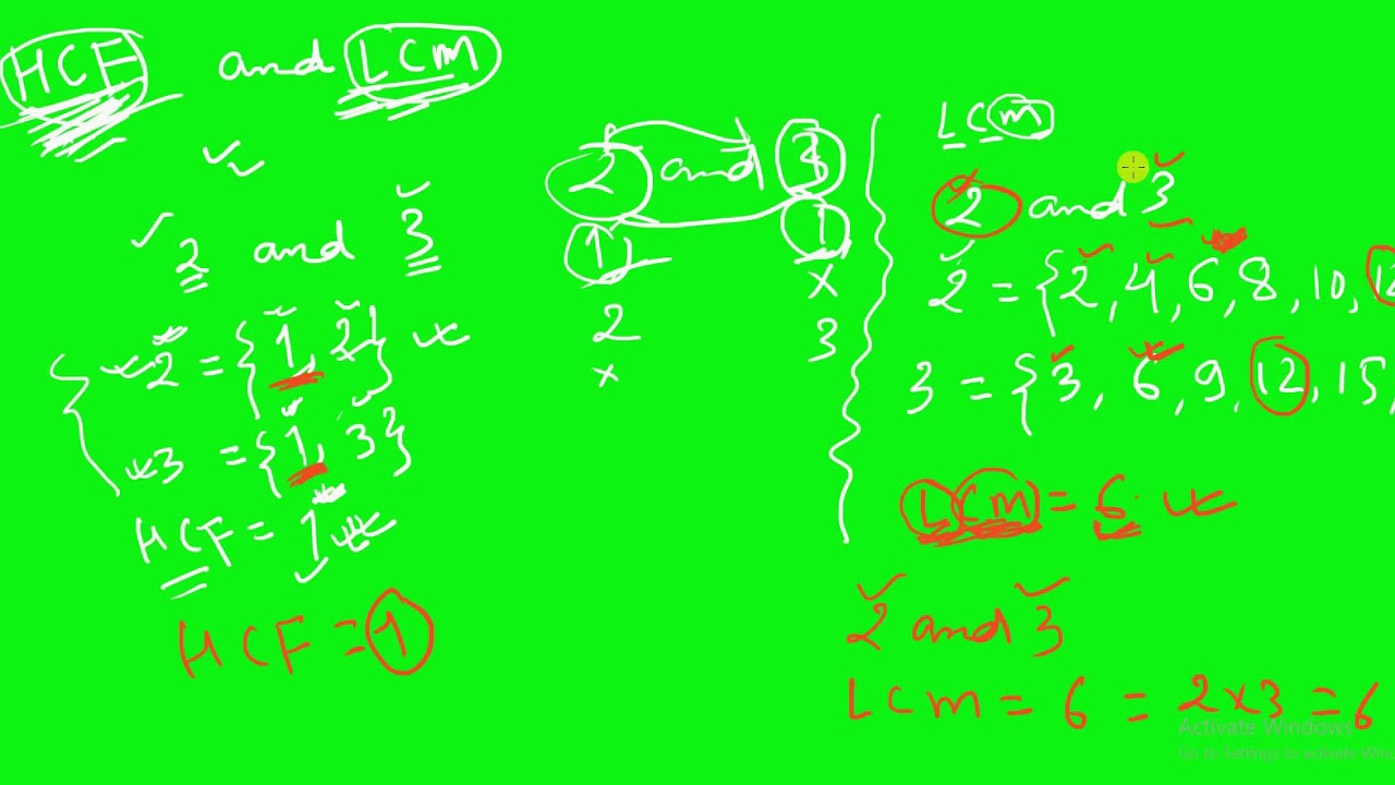 HCF and LCM (for class 8 & 10) Video no. 9 by Prakash Gautam. - YouTube