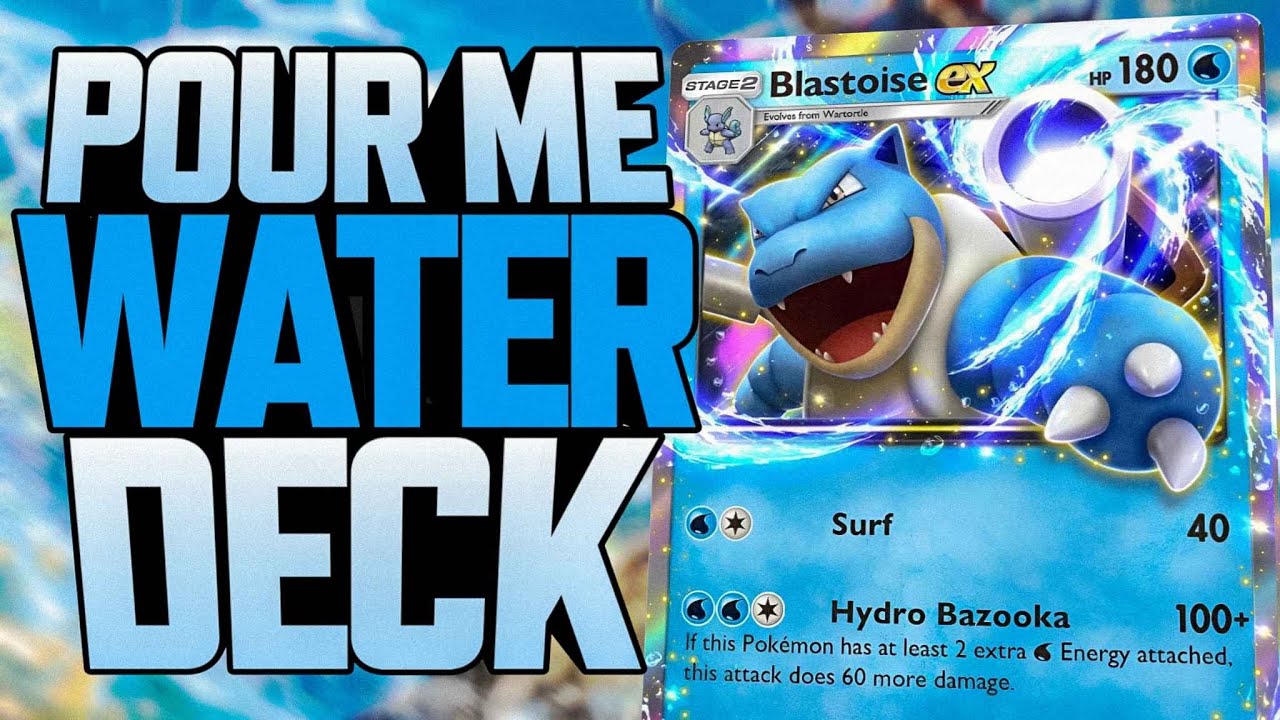 Pour Me Water Deck Spotlight | Pokémon TCG Pocket - YouTube