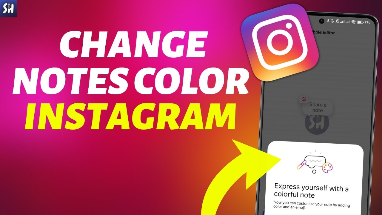 How to Change Notes Color on Instagram? - YouTube