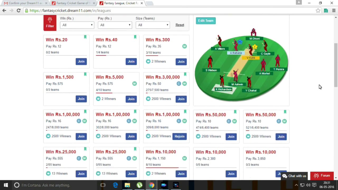 How to earn money from Dream 11 - YouTube