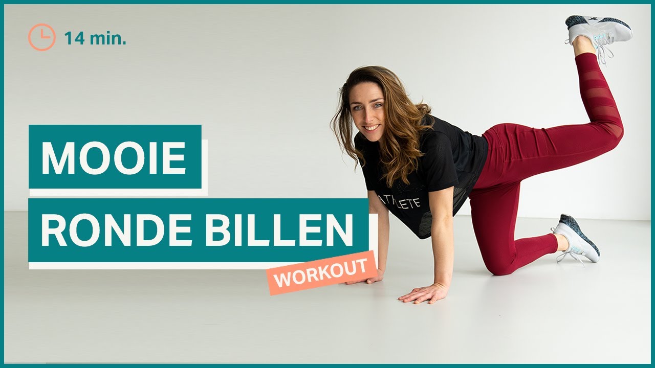 🍑 Intensieve billen workout voor thuis | 14 minuten trainen | The Joy ...