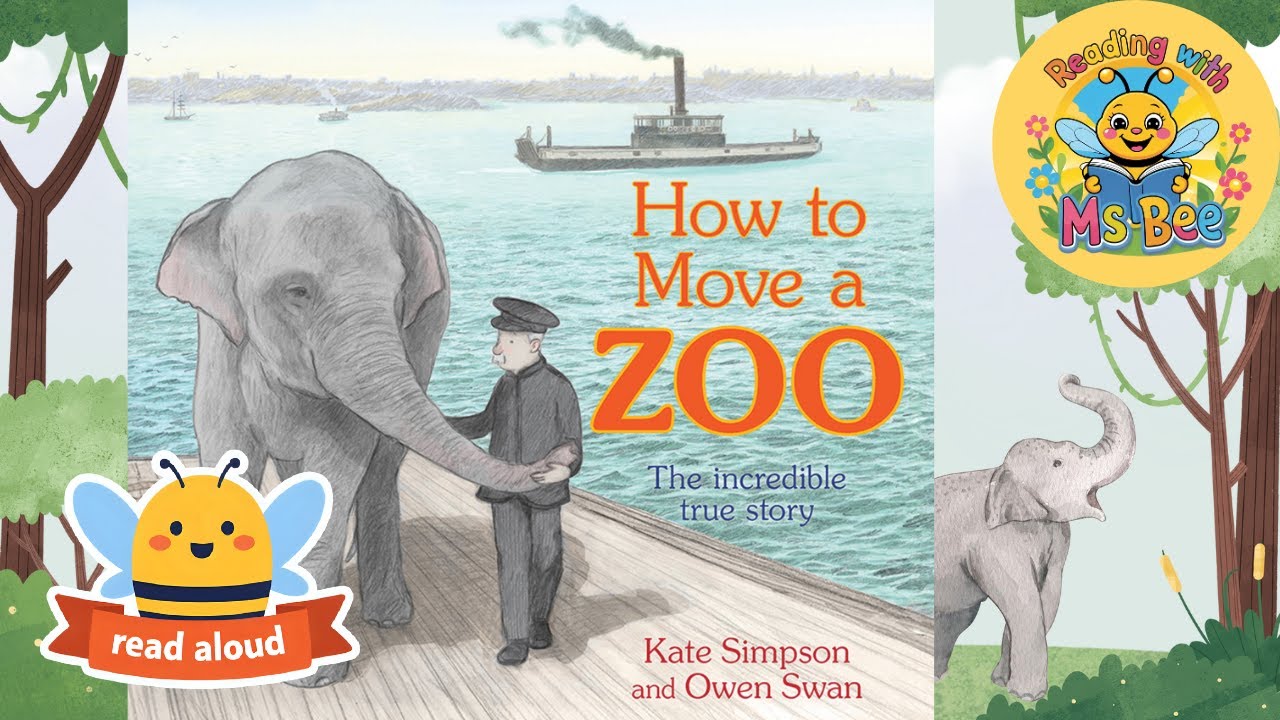 📚 Book Week Day 3 | Read Aloud: How to Move a Zoo by Kate Simpson ...