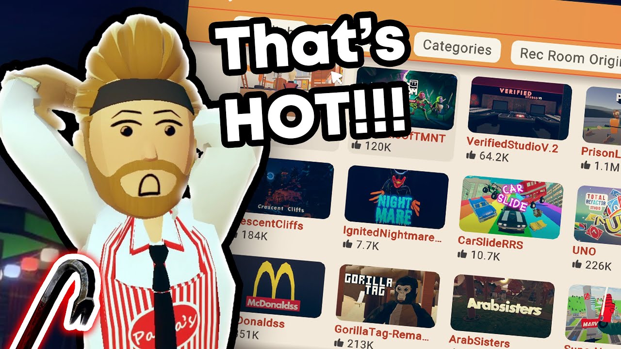 Exploring YOUR RANDOM Rec Room ROOMS?!?! YOURS! SUBSCRIBE! SKIBIDI ...