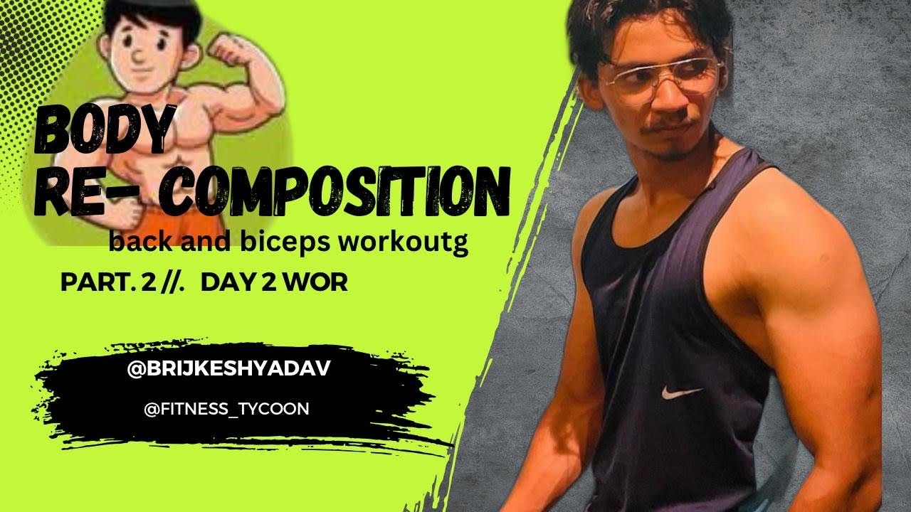 BODYRECOMPOSITION WORKOUT SERIES DAY 2 | FITNESSTYCOON | BRIJIKESH ...