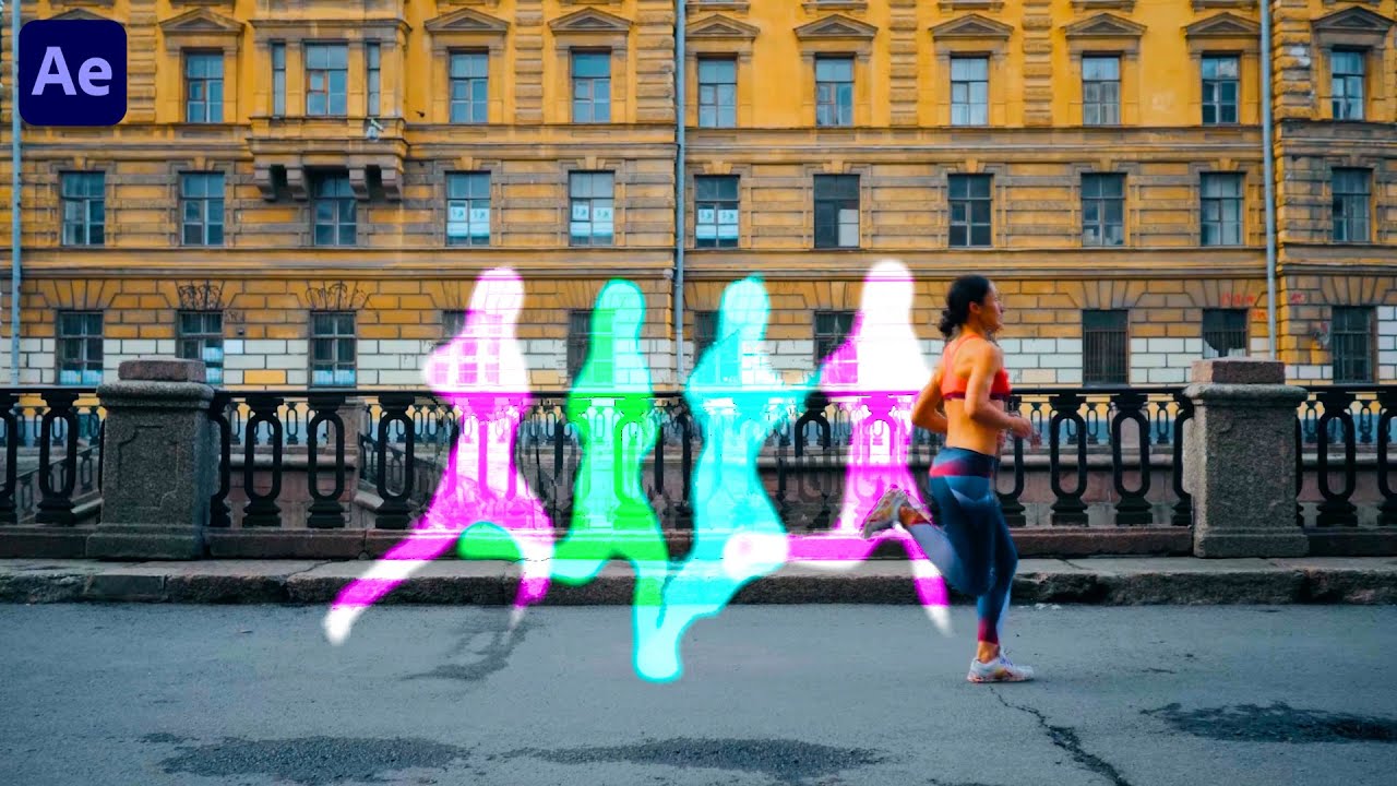 How to create a Ghost Trail in After Effects Tutorial (music video ...