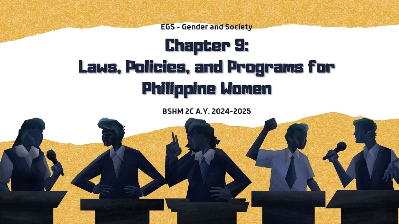 EGS - Chapter 9 Laws, Policies, and Programs for Philippine Women ...