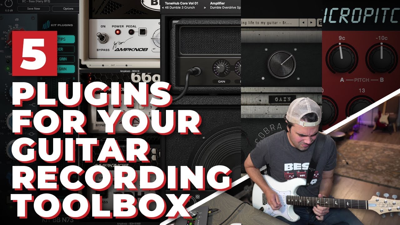 5 Guitar Plugins for Your Recording DAW Studio - YouTube