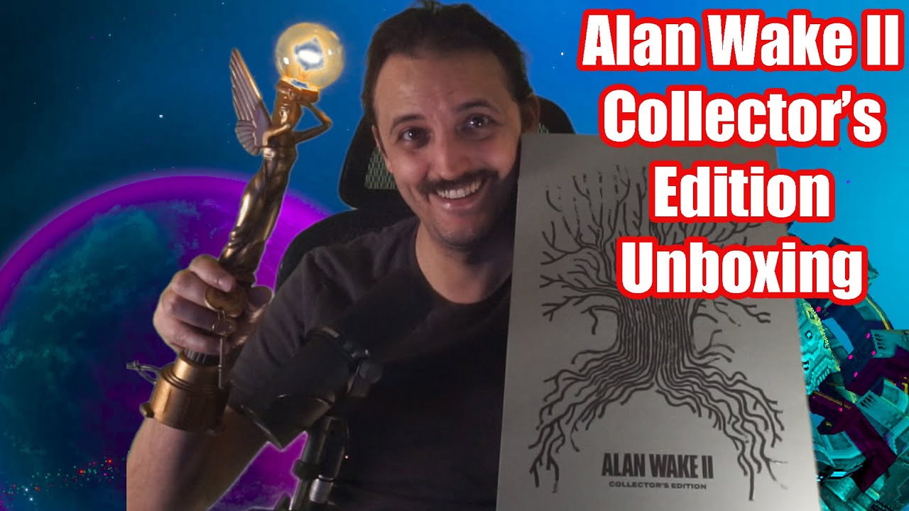 Alan Wake II Collector's Edition Unboxing! - YouTube