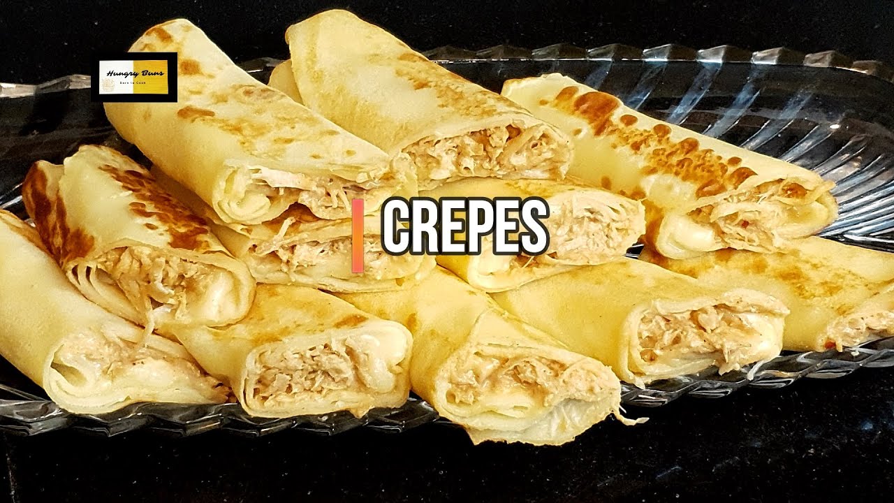Chicken BBQ Crepes (Quick & Easy) - YouTube