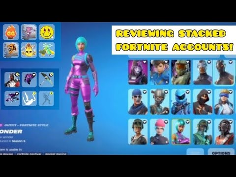 THE MOST STACKED FORTNITE ACCOUNTS! (OG EXCLUSIVES) - YouTube