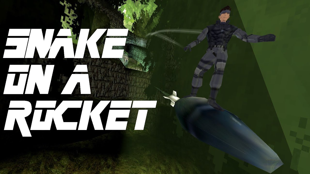 Snake on a Rocket - YouTube