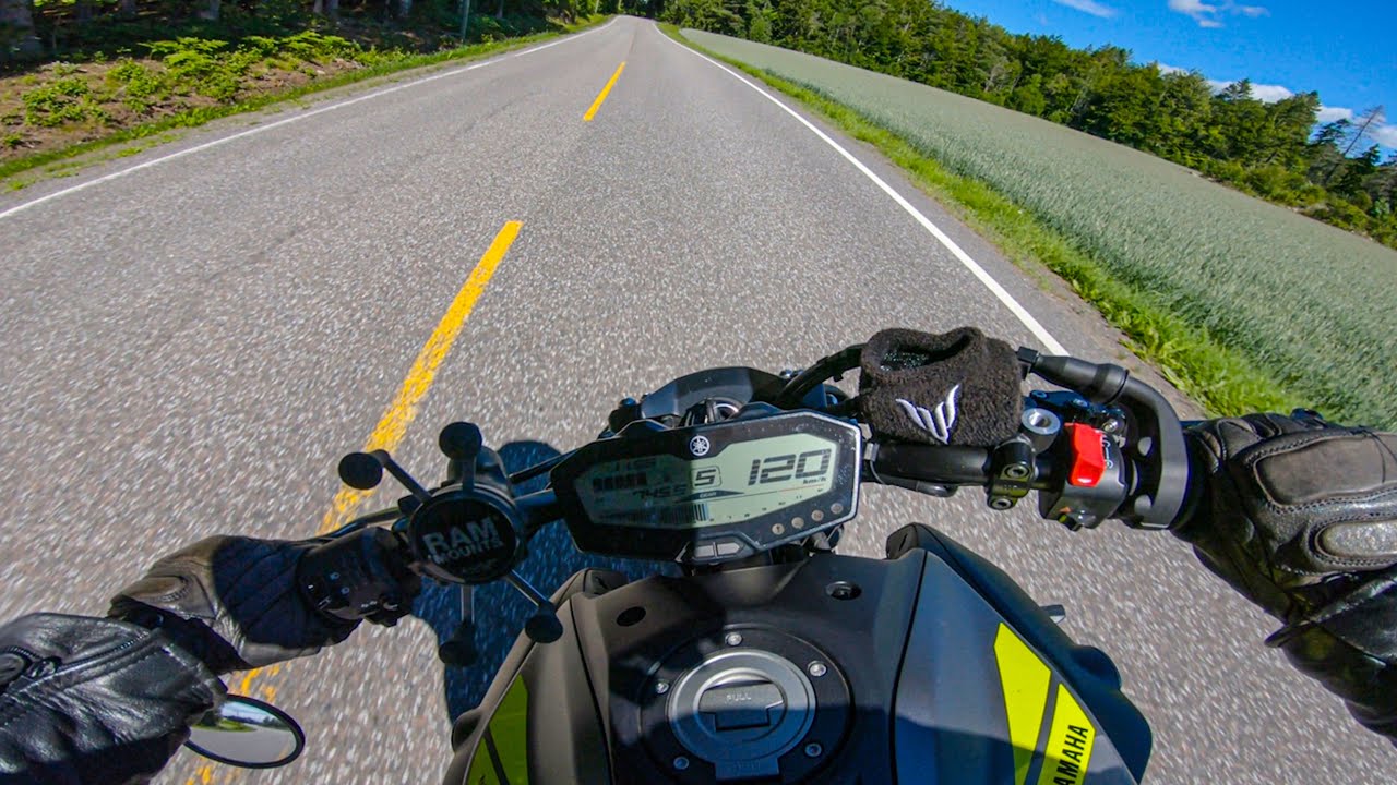 YAMAHA MT-07 - PURE SOUND - AKRAPOVIC CARBON EXHAUST (WITH DB KILLER ...