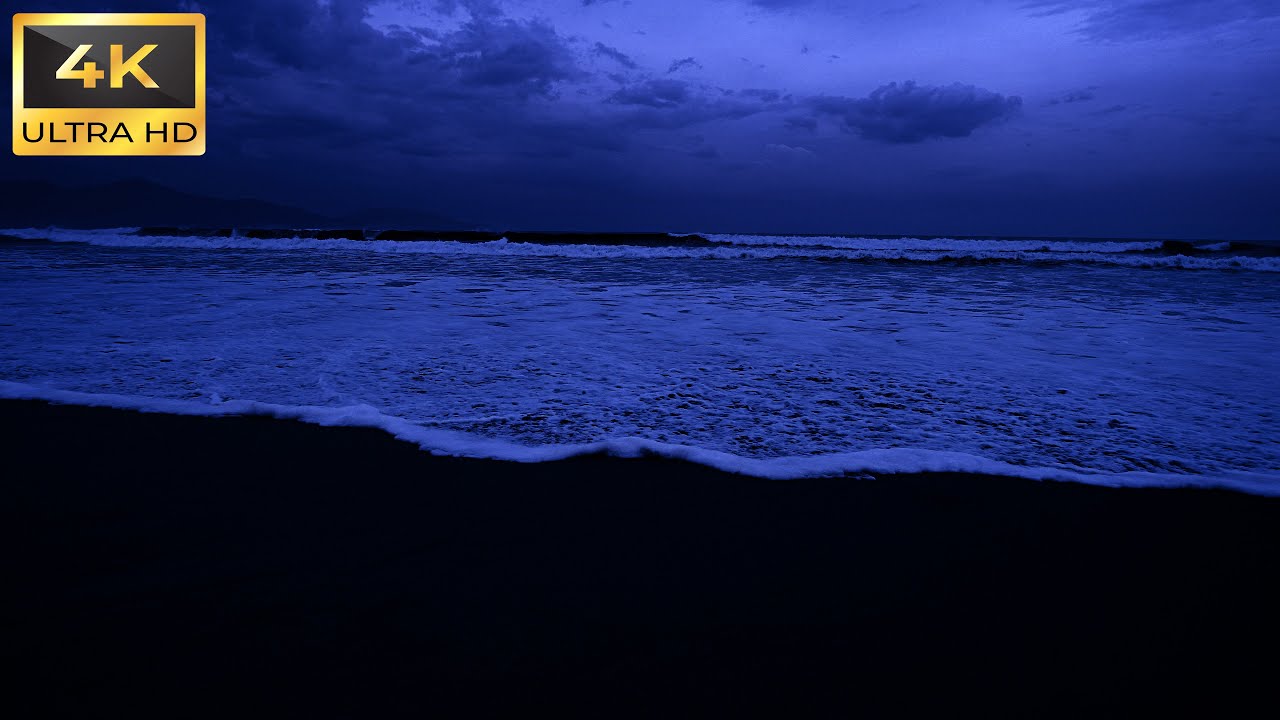 Ocean Waves For Deep Sleeping 10 Hours - Sleep Better With Relaxing ...