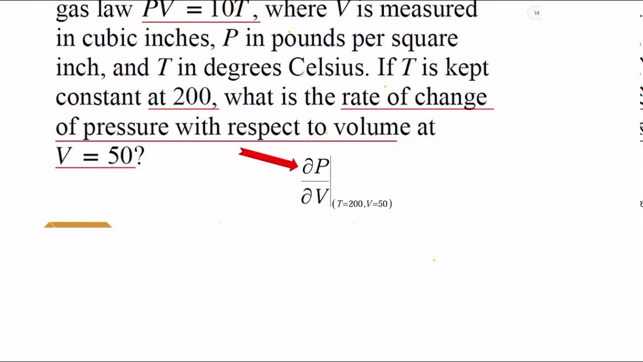 Part 11 Partial Derivative Rate Of Change YouTube part-11-partial-derivative-rate-of-change-youtube