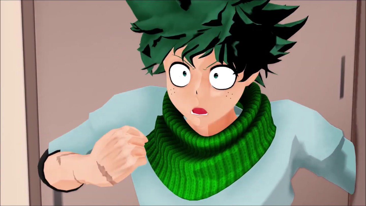【MMD BNHA VINE】How Deku deals with a zombie (Toga) - YouTube