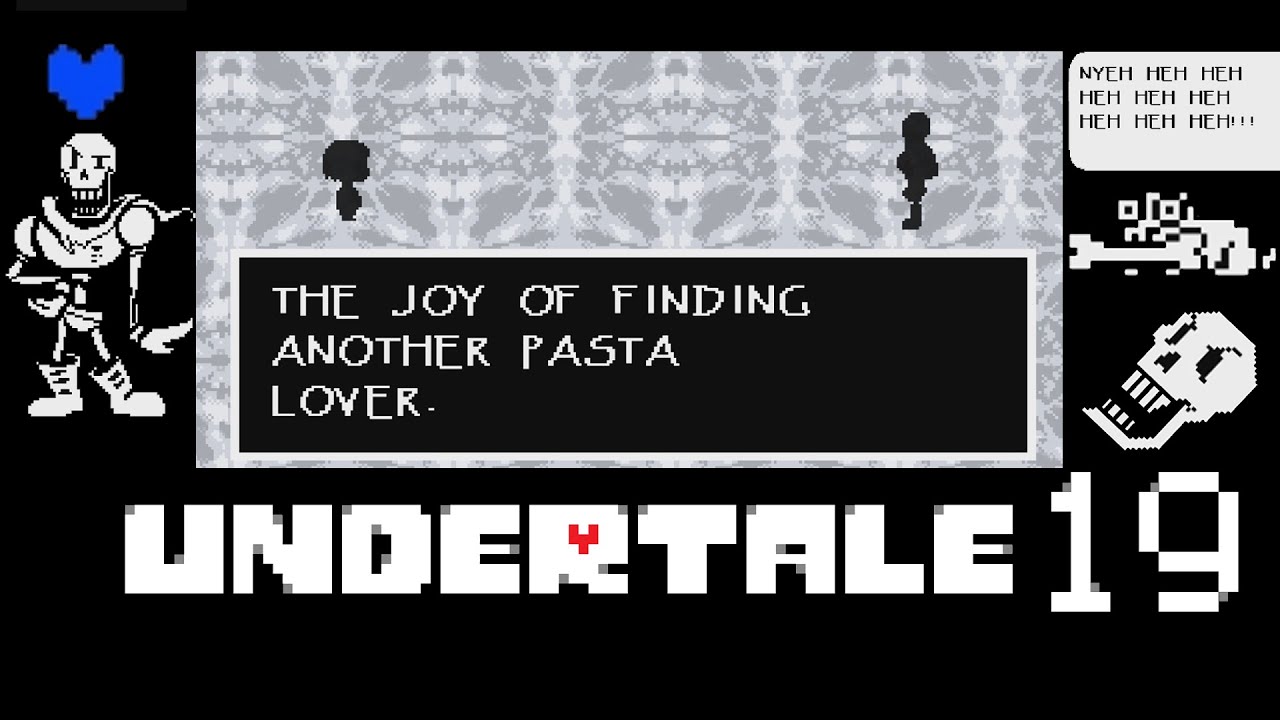 IGP Undertale (Blind) 19: Blue Heart Vs. Bone Heart - YouTube