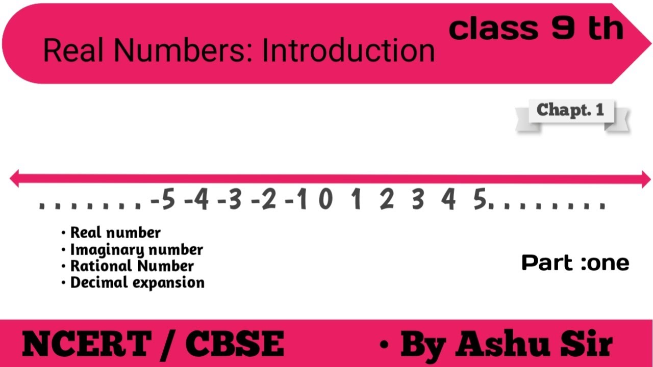 Class Ninth Real Numbers Introduction || वास्ताविक संख्या|| - YouTube