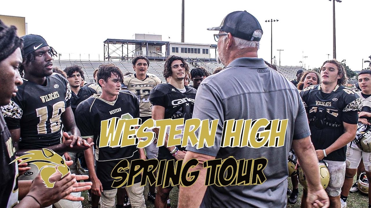 🏈🌴 Western High School Football Spring Tour 2023 🌴🏈 - YouTube