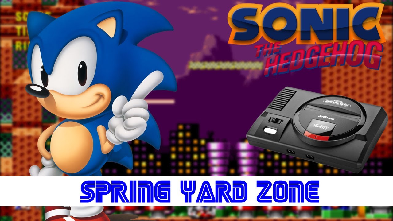 Sonic The Hedgehog - Spring Yard Zone (YM2612/Sega Genesis ReArrange ...