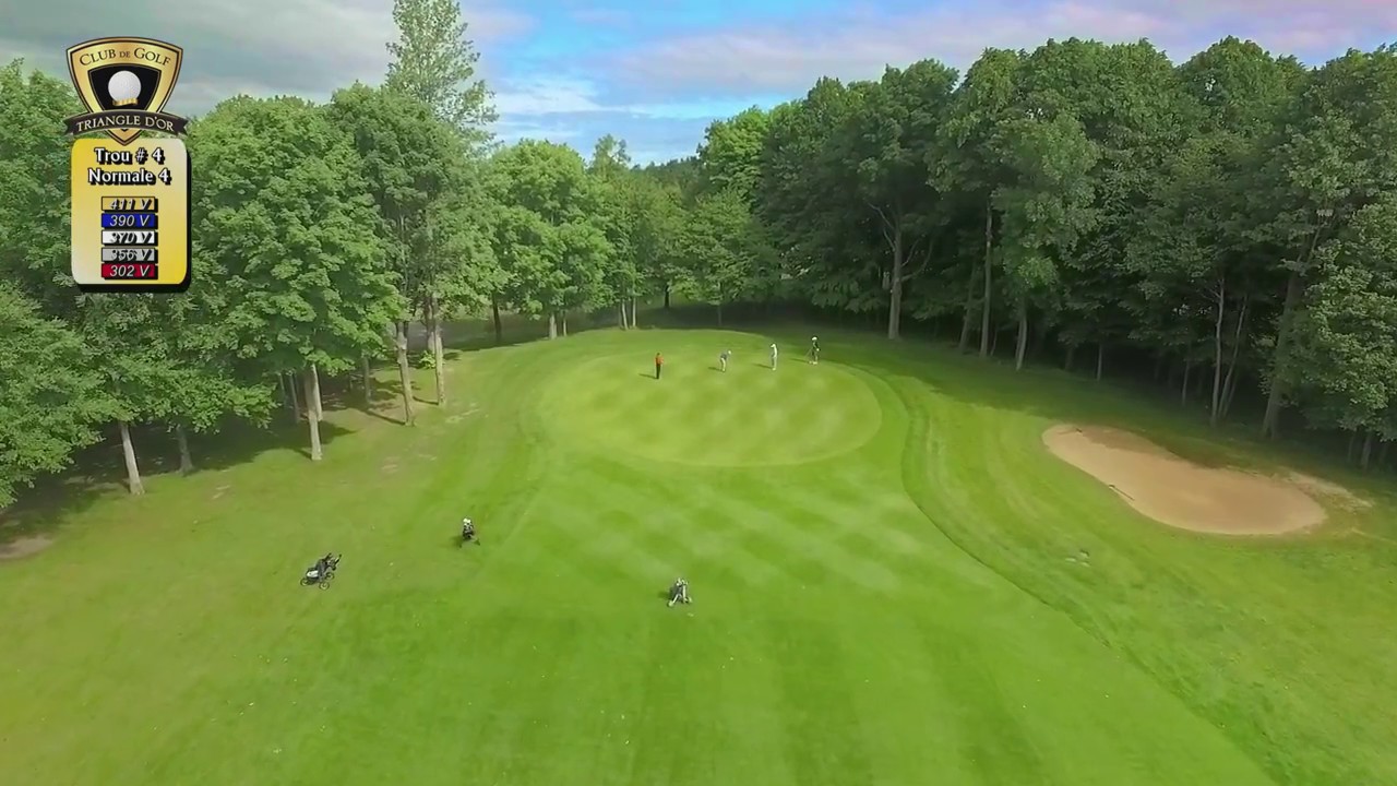 Golf Triangle d'Or 4 - YouTube